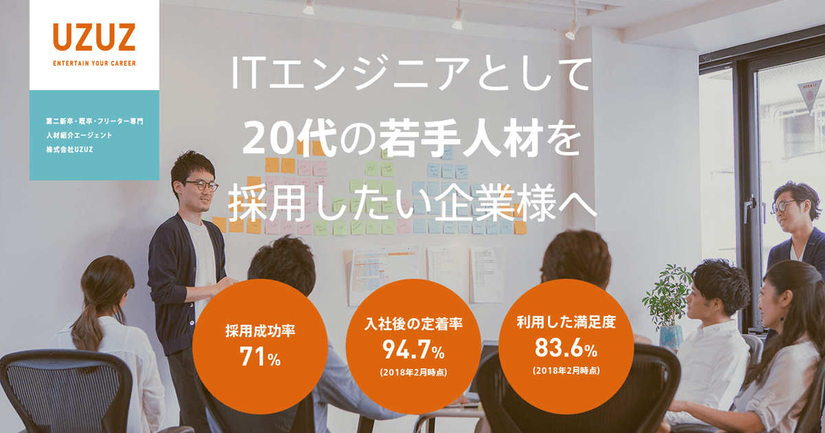 UZUZ｜若手IT人材の採用（人材紹介）と教育（研修）ならウズウズカレッジ